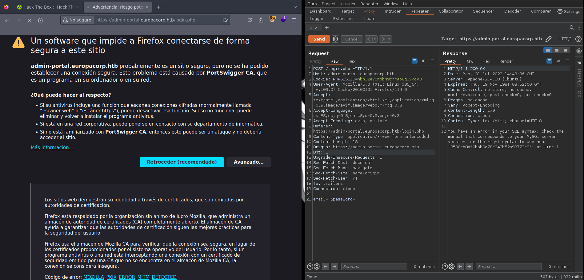 Europa - Hack The Box - olme.io
