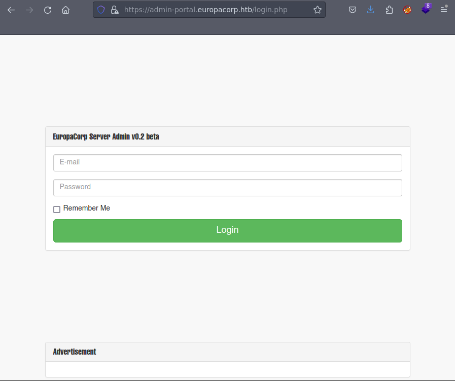 Europa - Hack The Box - olme.io